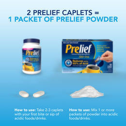Prelief Acid Reducer Powder Packets